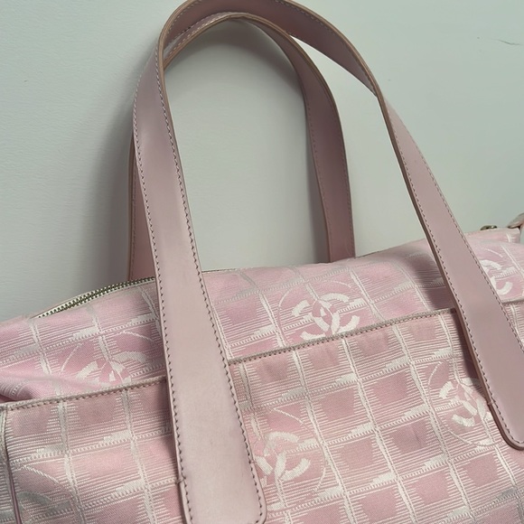 CHANEL | Bags | Chanel Authentic 827260 3x125x45pink Lg Bag Tote ...